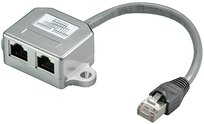 Microconnect Y-Adapter Rj45-2Xrj45 M/F 8P - Microconnect | Sklep EMPIK.COM