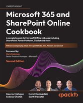 Microsoft 365 and SharePoint Online Cookbook - ebook epub - Gaurav Mahajan | Ebook Sklep EMPIK.COM