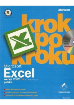 Microsoft Excel 2002 PL krok po kroku z CD - Curtis Frye | Książka w Empik