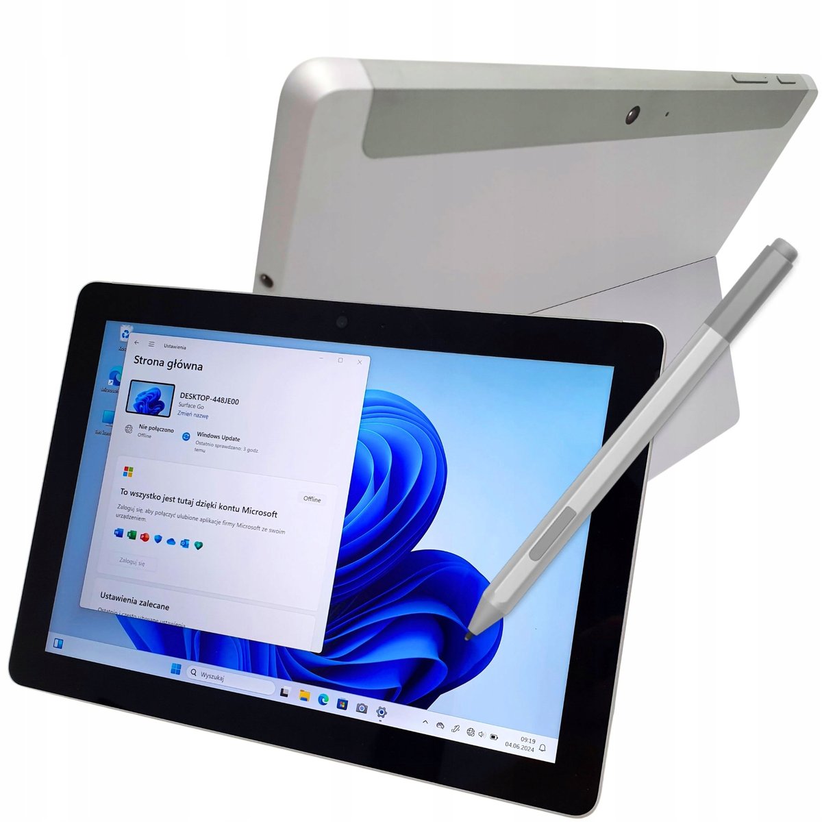 Microsoft Surface GO 1824 Intel 8GB 128GB M.2 IPS 2w1 Win11 YT 4K ...