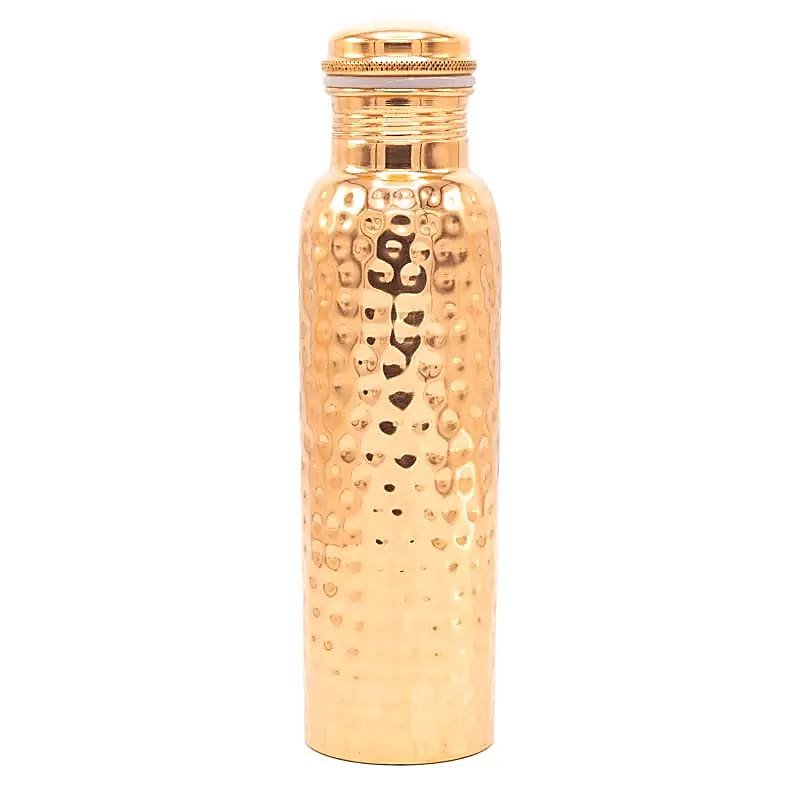 Miedziana butelka Yogi & Yogini, młotkowana 900ml - Inna marka | Sklep ...