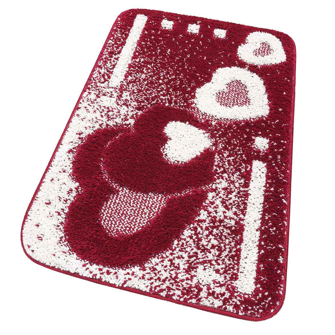 Miękka Antypoślizgowa Shaggy 3D Chłonna Mata łazienkowa 50x110 cm w ...