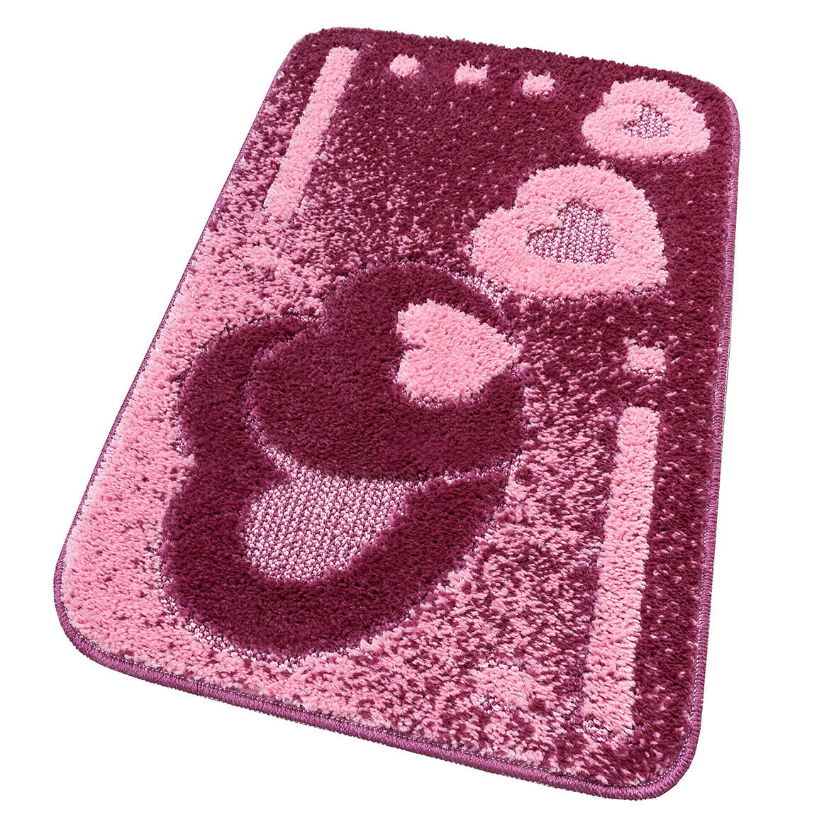 Miękka antypoślizgowa shaggy 3d chłonna mata łazienkowa 50x80 cm w ...