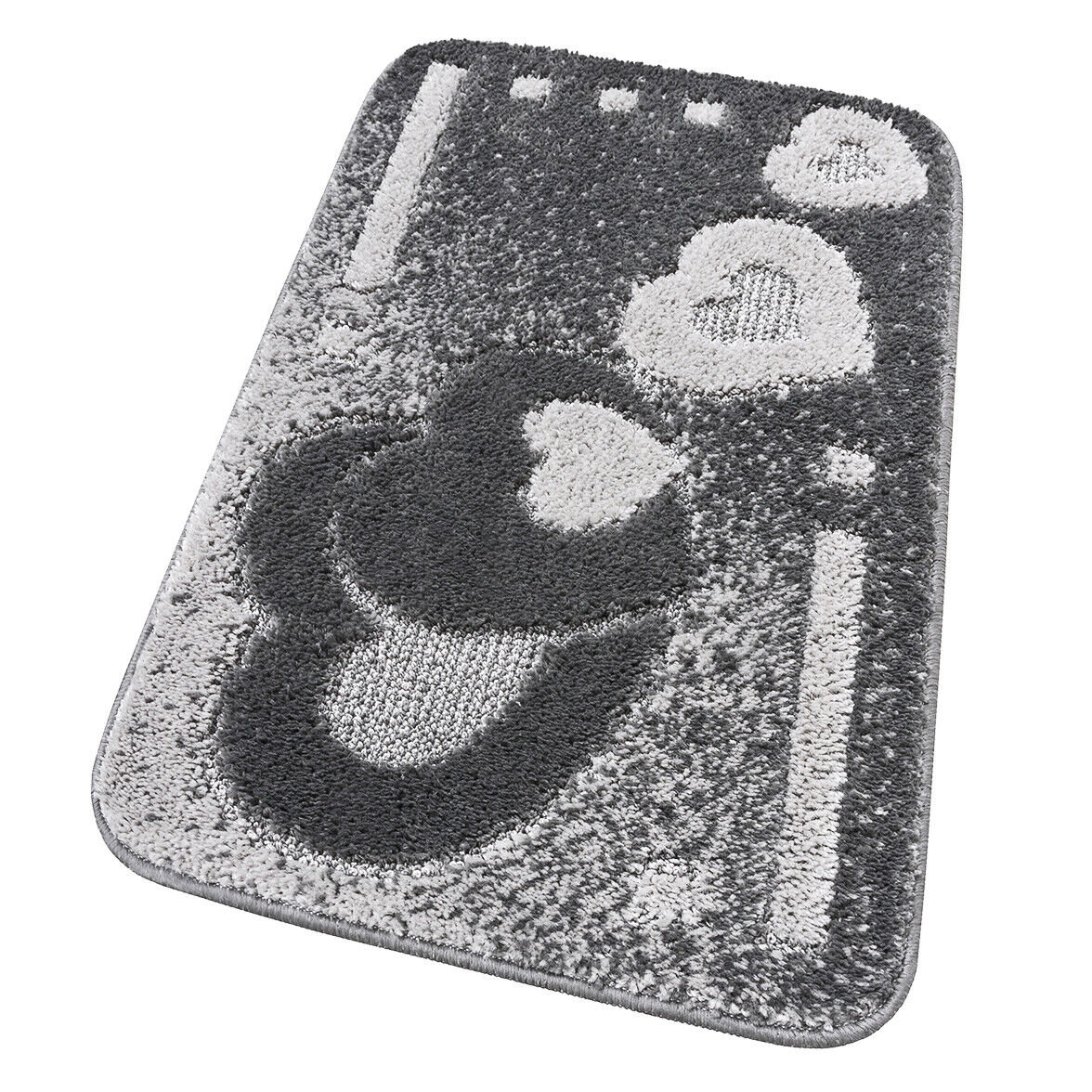 Miękka antypoślizgowa shaggy 3d chłonna mata łazienkowa 50x80 cm w ...