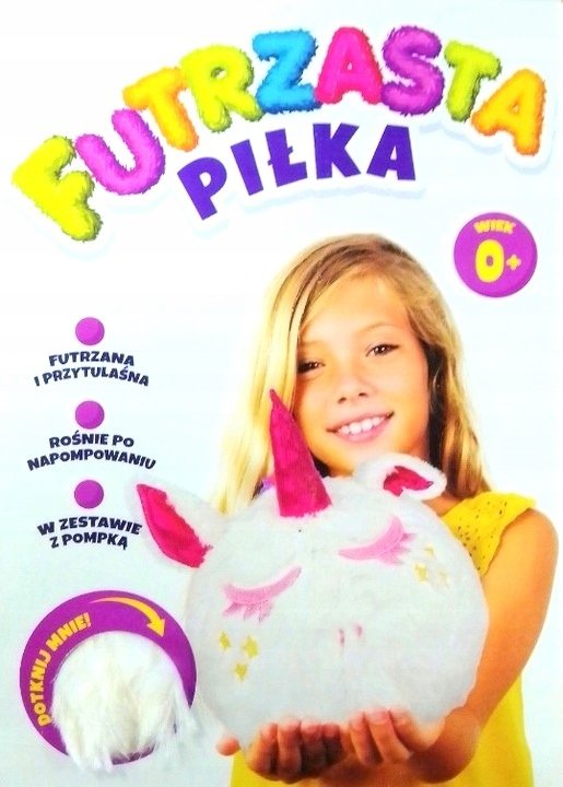 Miękka Futrzasta Piłka Rośnie Jednorożec + Pompka - JOINCO | Sklep ...