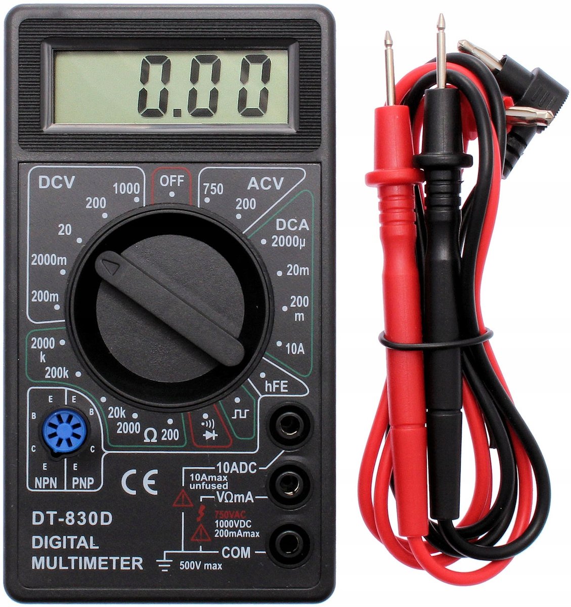 Miernik Cyfrowy DT830D Multimetr Uniwersalny Prądu - ACS | Sklep EMPIK.COM