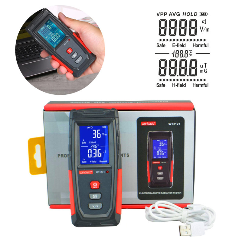 Miernik Pola Elektromagnetycznego Fal 100Ut - Wintact | Sklep EMPIK.COM