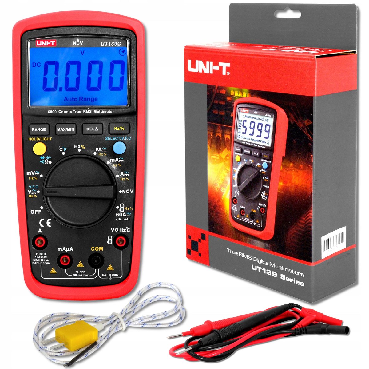 Miernik Uniwersalny Lcd Cyfrowy Uni-T Ut139C - Uni-T | Sklep EMPIK.COM