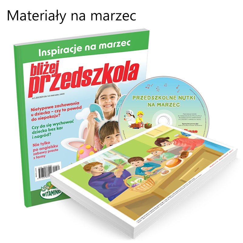 Miesięcznik + zestaw pomocy dydaktycznych 2.269/2024 materiały na marzec - Inna marka | Prasa ...