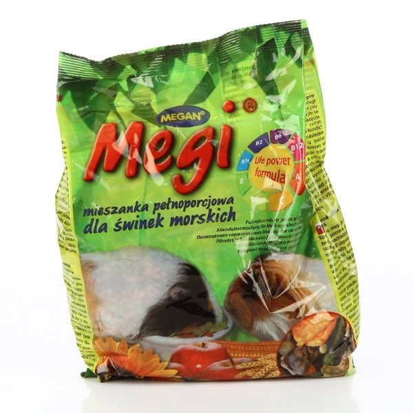 Mieszanka pełnoporcjowana dla świnek morskich MEGAN, 500 g . - Megan ...