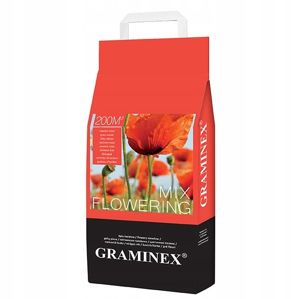 Mieszanka traw Flowering Mix 4 kg worek - GRAMINEX - GRAMINEX | Sklep ...