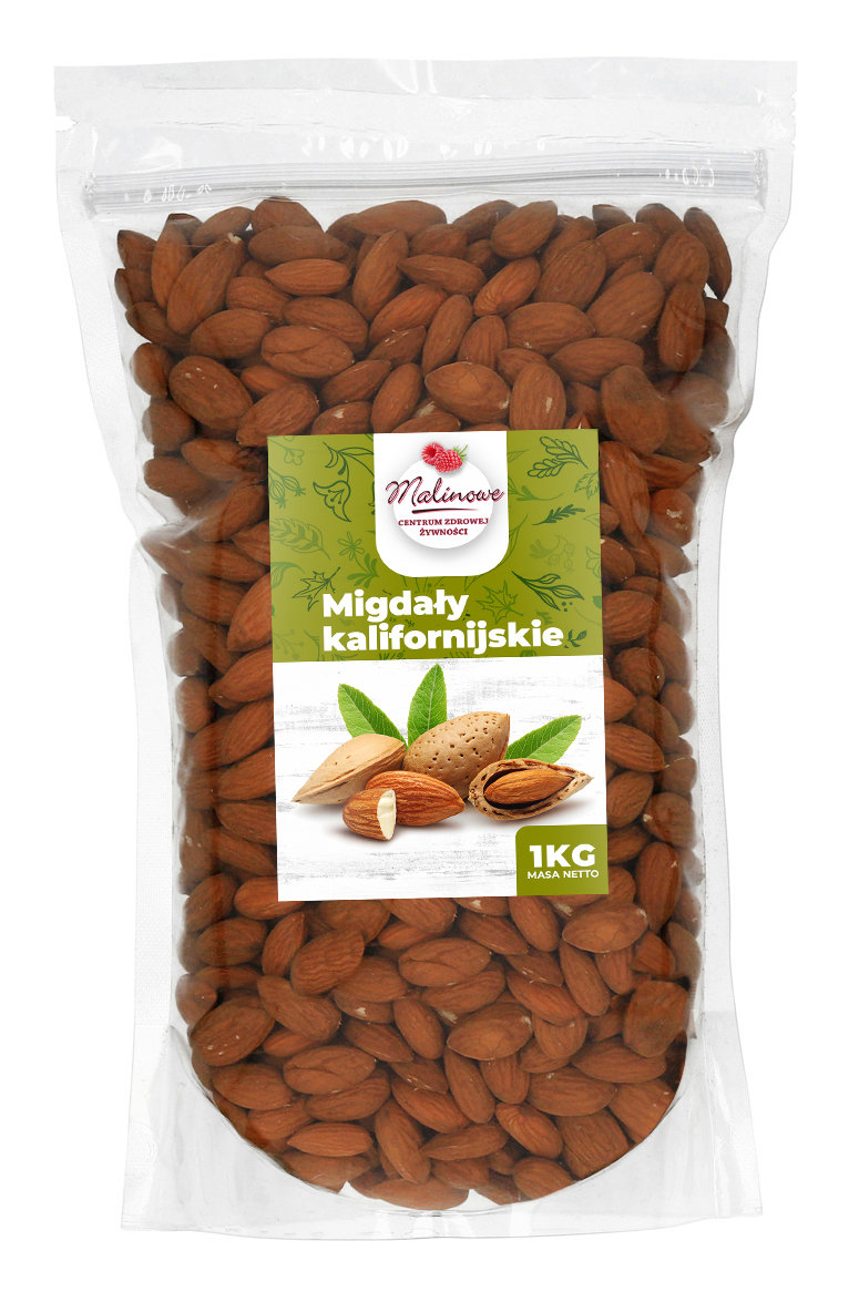 Migdały 1kg - Malinowe | Sklep EMPIK.COM