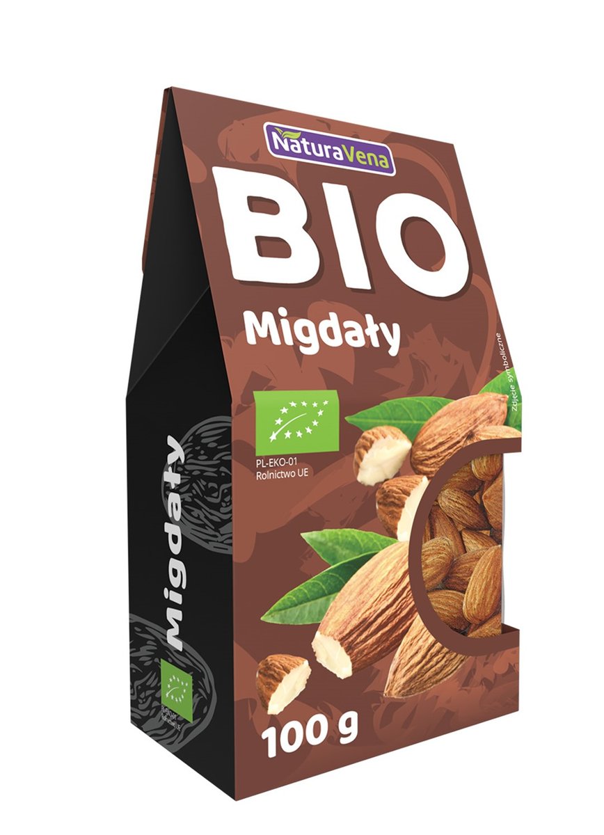 Migdały Bio 100 G - Naturavena - Inna marka | Sklep EMPIK.COM