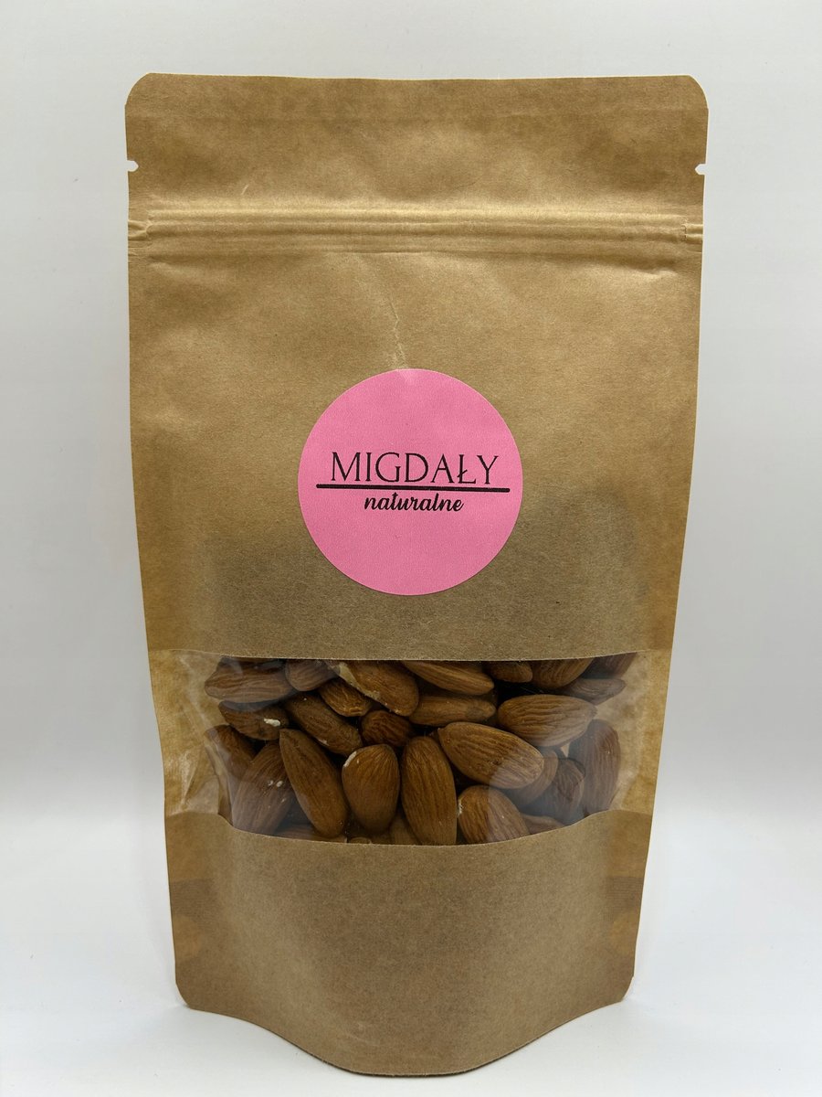 MIGDAŁY NATURALNE PREMIUM 2500g DELIFRUITS PYSZNE ŚWIEŻE ZDROWE BEZ ...