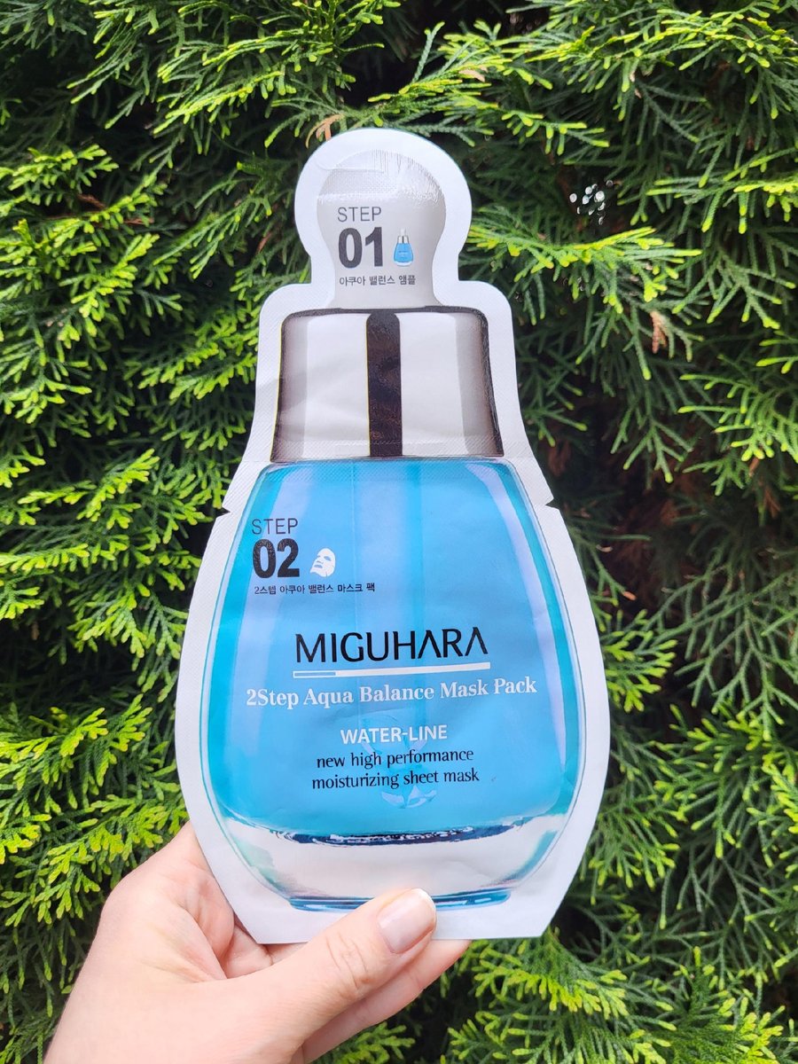 Miguhara 2 step Aqua Balance Mask pack (1.7ML+25ML) | Sklep EMPIK.COM