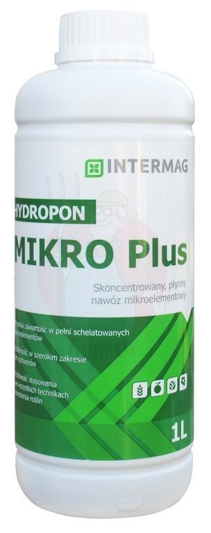 MIKRO PLUS to płynny, skoncentrowany nawóz, który dostarcza roślinom zestaw łatwo pobieranych i ...