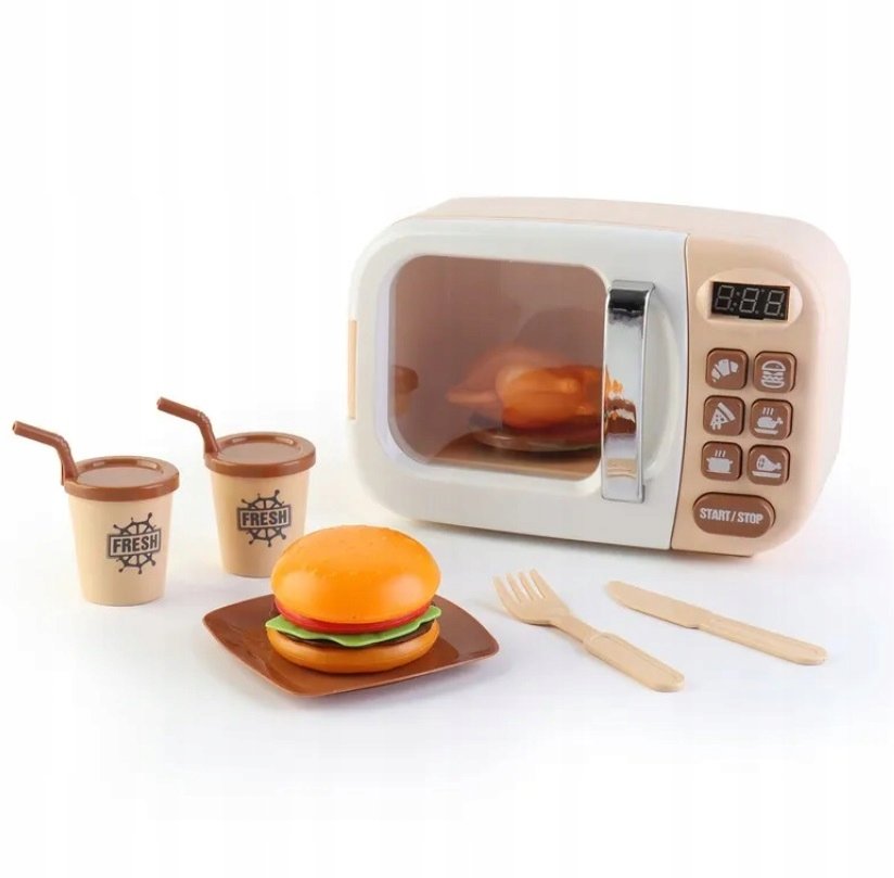 MIKROFALA DLA DZIECKA DO KUCHNI AGD MIKROFALÓWKA A1005-3 - Inna marka ...