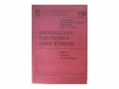 mikrofala elektronika ciała stałego cz 2 - Vinny Flynn | Książka w Empik