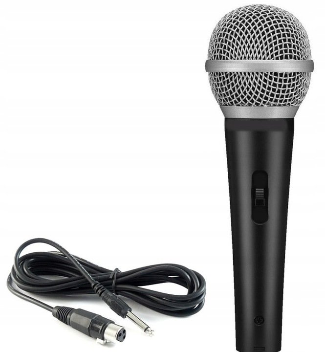 Mikrofon dynamiczny 3 m JACK 6.3 mono - Inna marka | Sklep EMPIK.COM