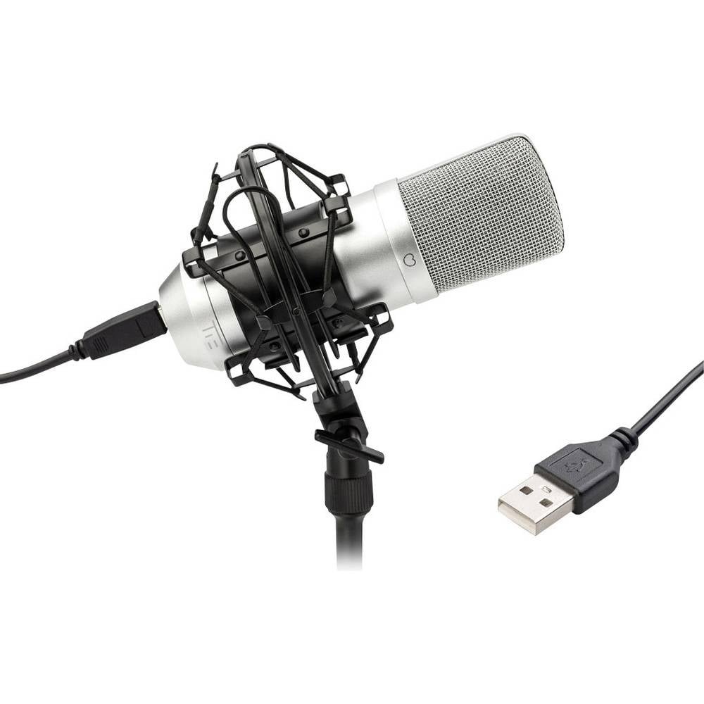 Mikrofon Pojemnościowy Tie Condenser Mic Usb Srebrny - TIE STUDIO | Sklep EMPIK.COM