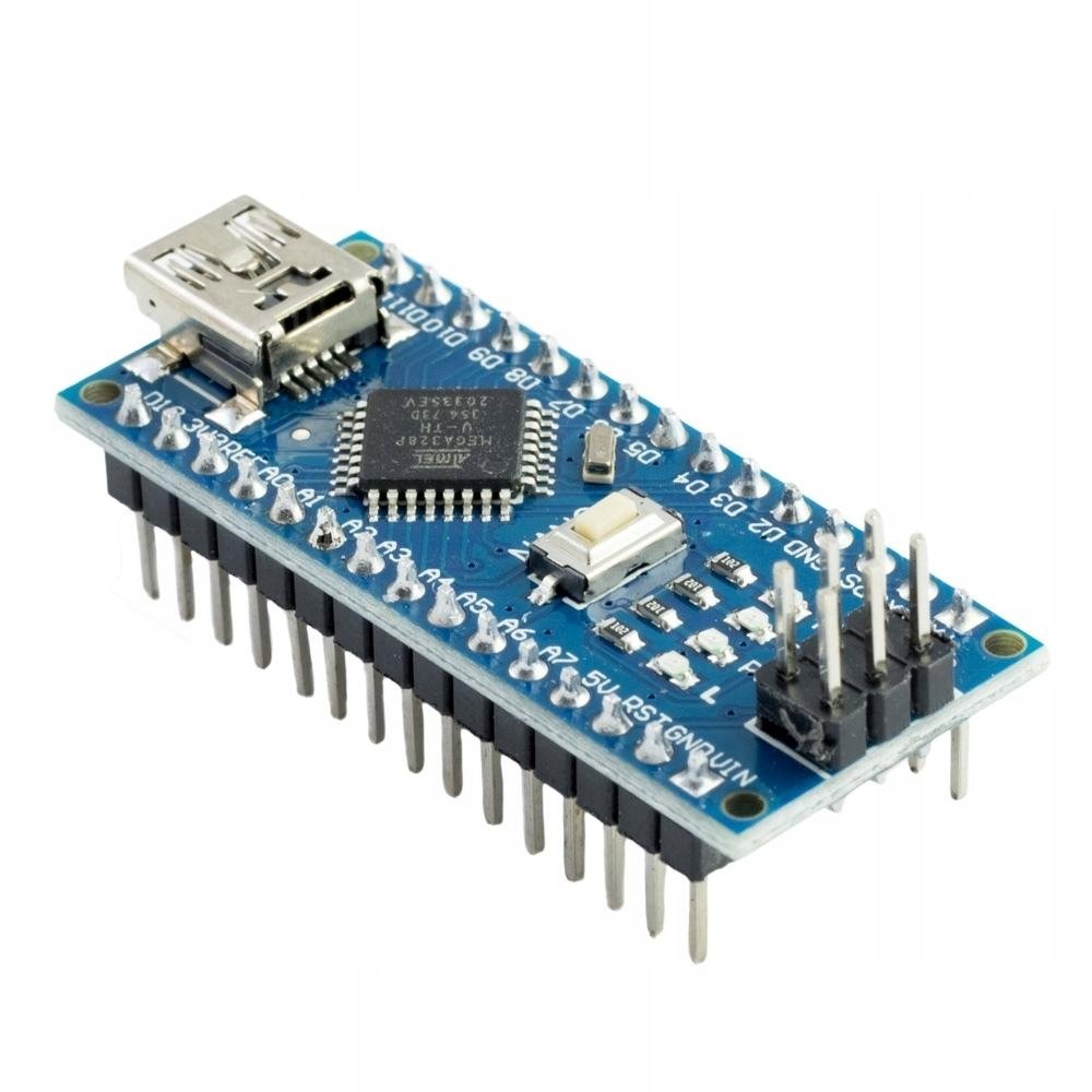 MIKROKONTROLLER NANO V3 ATMEGA168P CH340 MINI USB PŁYTKA ZGODNE Z ARDUINO - Jomardyan | Sklep ...