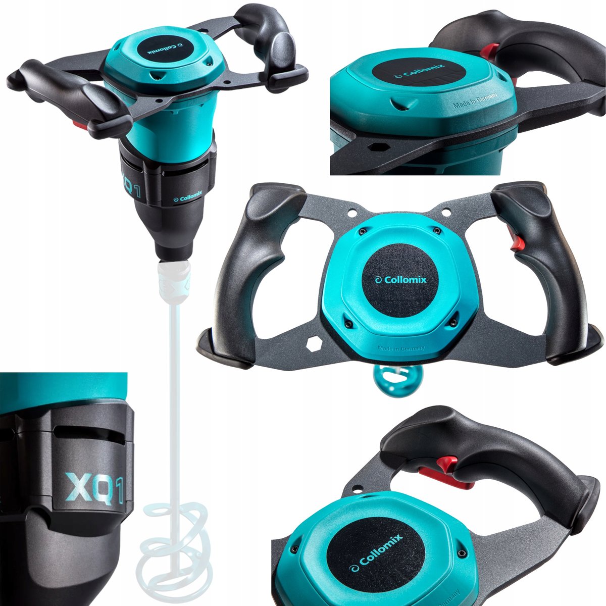 Mikser Collomixer XQ 1 HF bez turbiny - 1100 W - 230 V - 670 obr./min - COLLOMIX - 29100 ...