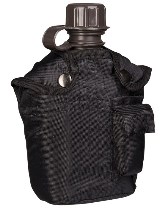 Mil-Tec Manierka 1L z Pokrowcem Czarna - Mil-Tec | Sport Sklep EMPIK.COM