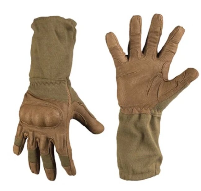Mil-Tec Rękawice Ochronne Ognioodporne Coyote - S - Mil-Tec | Sport ...