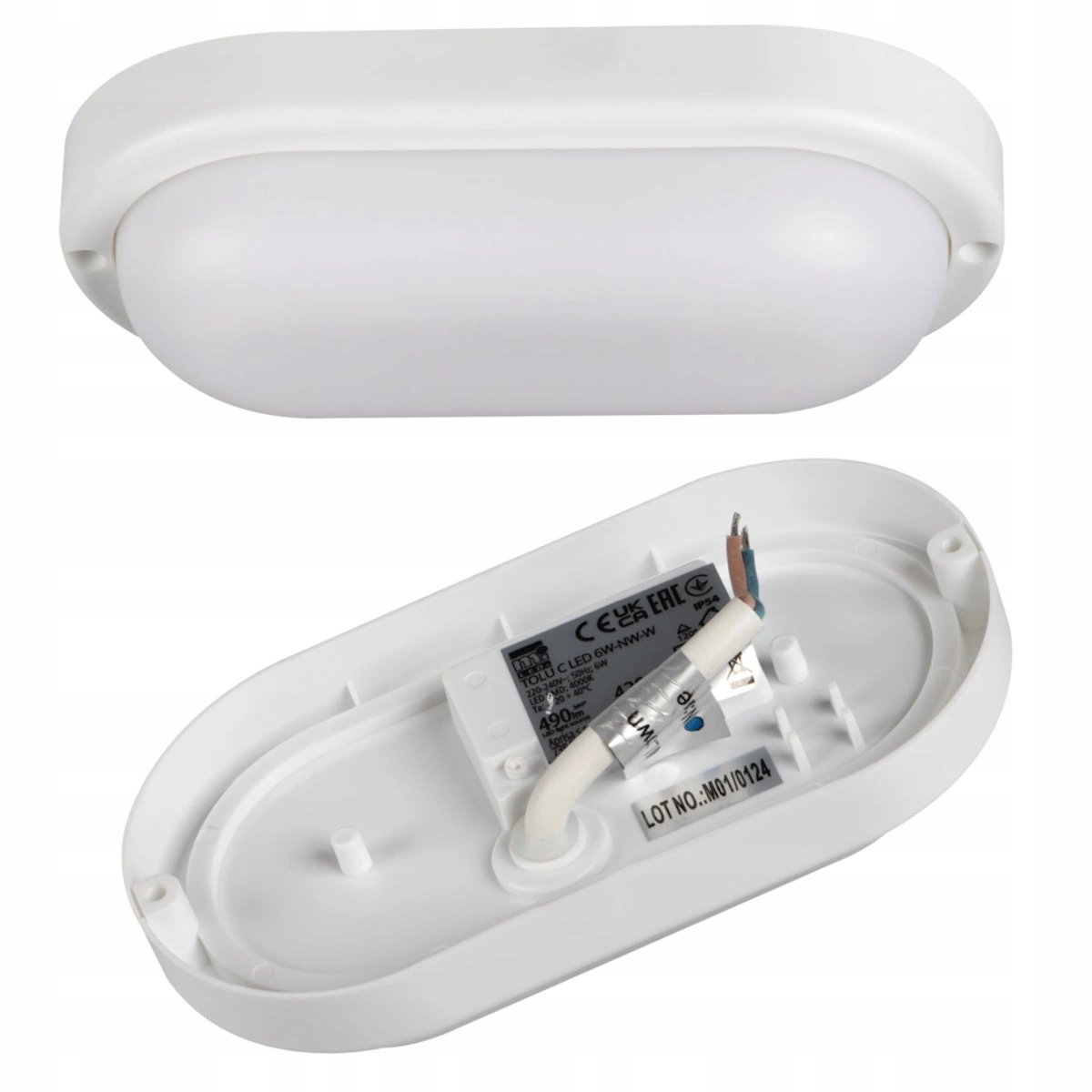 Miledo Lampa Sufitowa LED Oprawa Kana owa Gara owa IP54 6W Bia a Neutralna - Kanlux | Sklep ...