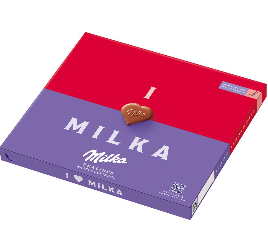 Milka 'I Love Milka' Praliny Krem Orzechowy 110G - Milka | Sklep EMPIK.COM