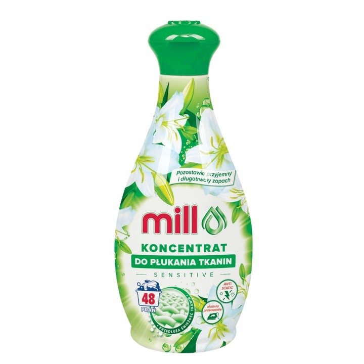 Mill Koncentrat Do Płukania Tkanin Sensitive 1,3L - Mill Clean | Sklep ...