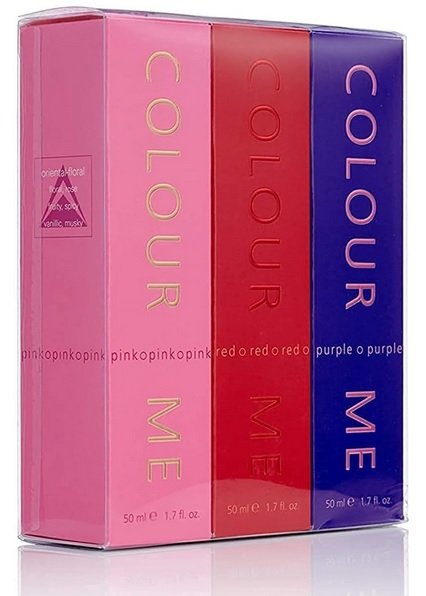 Milton Lloyd Colour Me Red Purple Pink, zestaw, 3x50 ml | Sklep EMPIK.COM