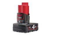 Milwaukee akumulator m12b4 12v 4,0ah red li-ion. - Milwaukee | Sklep ...
