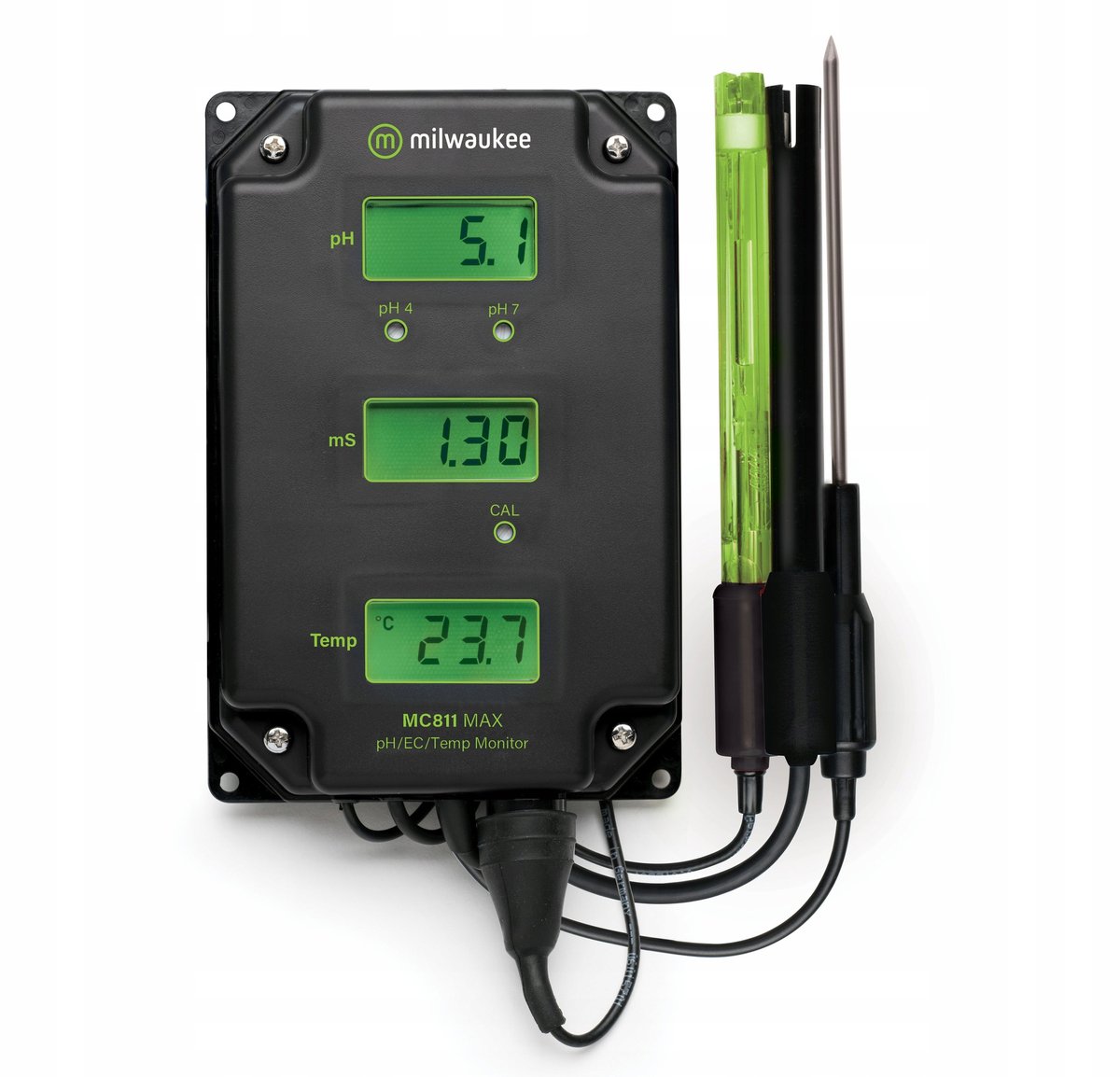 Milwaukee MC811 Monitor pH/ECtemp pomiar zbiornika - MILWAUKEE | Sklep ...