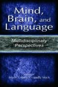 Mind, Brain, and Language: Multidisciplinary Perspectives - Banich ...