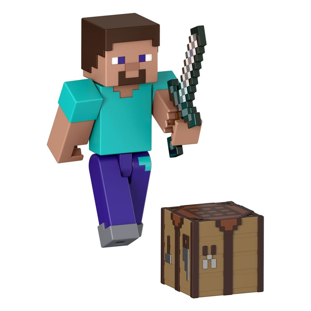 Minecraft Action Figure Steve 8 cm - Inna marka | Sklep EMPIK.COM