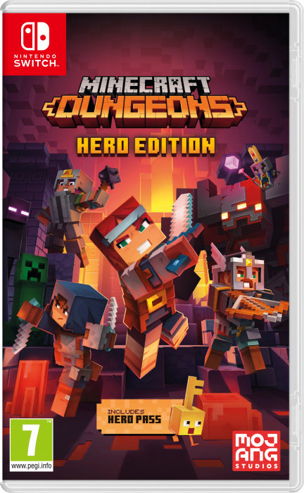 Minecraft Dungeons, Nintendo Switch - Mojang Studios | Gry i programy ...