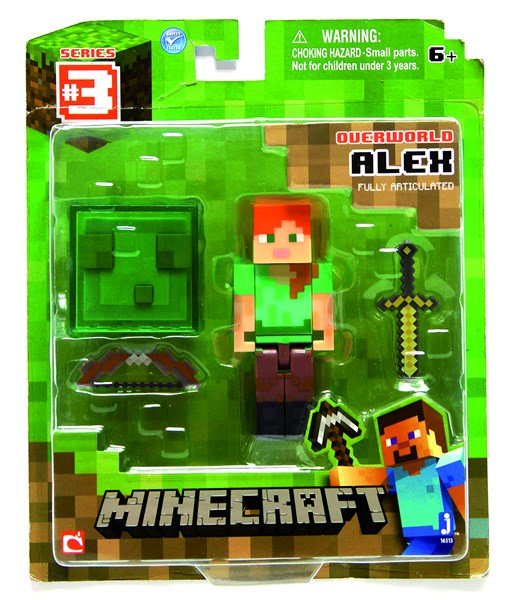 Minecraft, figurka Alex z akcesoriami - | Sklep EMPIK.COM