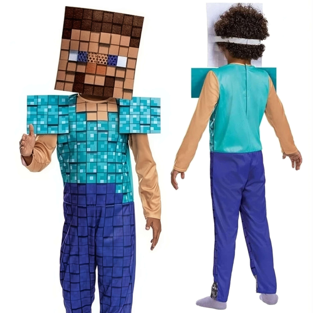 Minecraft kostium, strój karnawałowy Steve 127-136 cm (7-8 lat) - Disguise | Przyjęcia i okazje ...