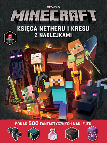 Minecraft Księga Netheru I Kresu Z Naklejkami Mojang Książka W Empik