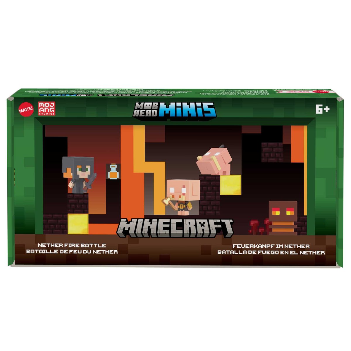 Minecraft Toys Mob Head Mini Set With 4 Figures - Minecraft | Sklep ...