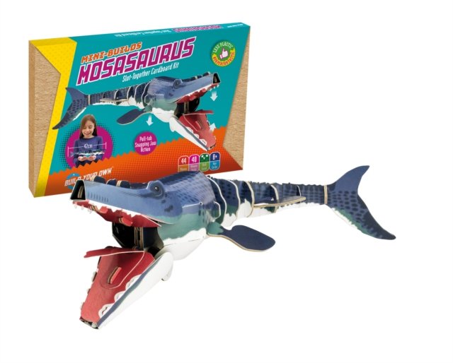 Mini Build - Mosasaurus - Build Your Own | Książka w Empik