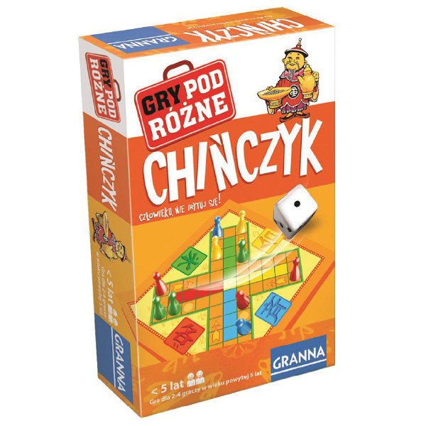Mini chińczyk, gra planszowa, GRANNA - Granna | Sklep EMPIK.COM