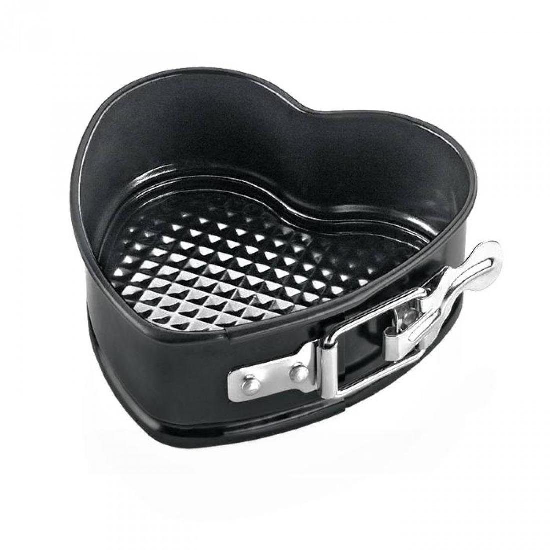 Mini forma do pieczenia KUCHENPROFI Heart, czarny, 11,5x4,5 cm ...