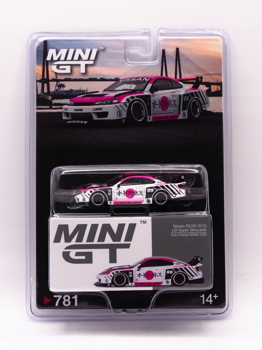 Mini Gt 781 Nissan Silvia S15 Lb-Super Silhouette Auto Finesse Sema ...