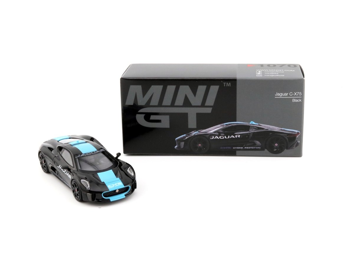 MINI GT Jaguar C-X75 Black MGT01070-L MiniGT - Mini GT | Sklep EMPIK.COM