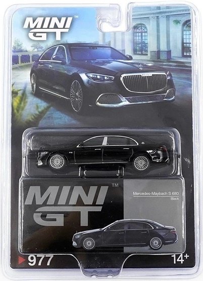 Mini Gt Mercedes Benz Maybach S 680 2022 Blac 1:64 00977-B - Mini GT ...