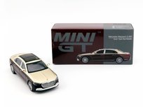 MINI GT Mercedes-Maybach S680 Gold Dark Red Metallic LHD MGT00962-L ...