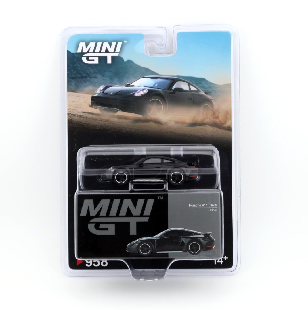 MINI GT Porsche 911 Dakar Black LHD MGT00958-BL MiniGT - Mini GT ...