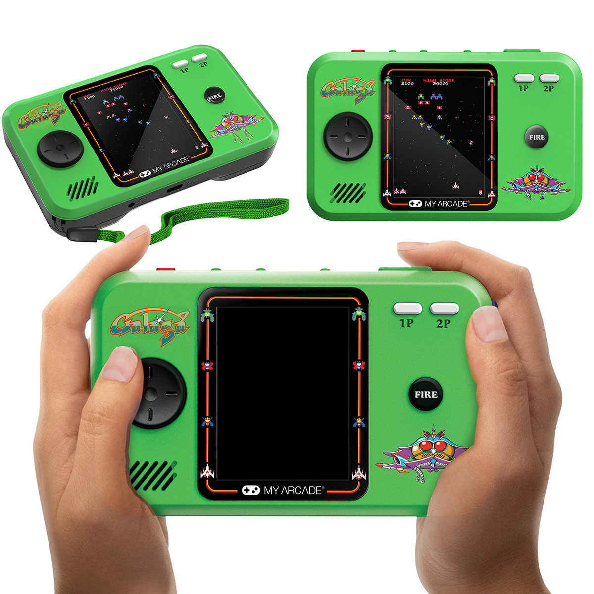 Mini konsola retro przenośna Galaga Galaxian 2 w 1 POCKET PLAYER PRO ... Mini konsola retro przenośna Galaga Galaxian 2 w 1 POCKET PLAYER PRO ...